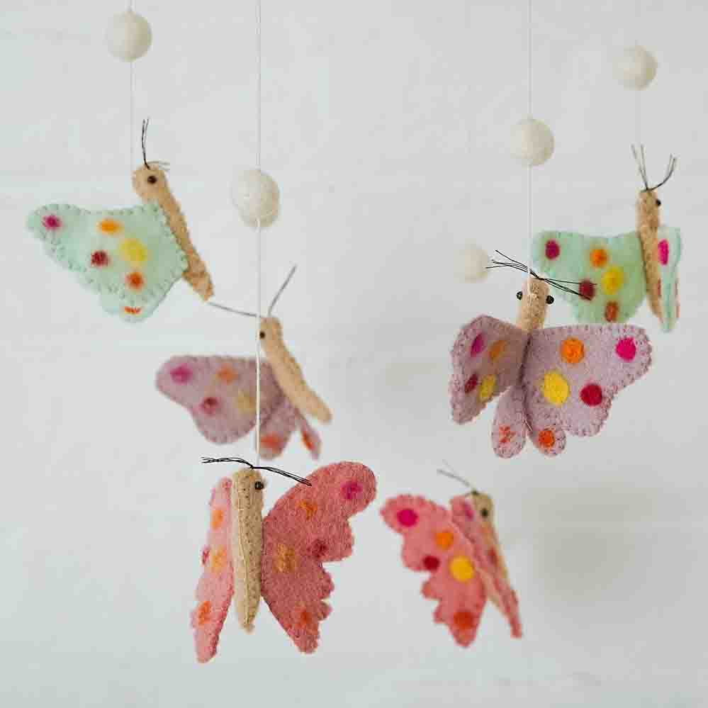 Butterfly mobile - Koseli